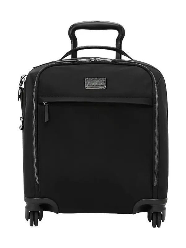 Tumi Voyageur Leger Compact 4 Wheel Carry On Luggage - Black/gunmetal