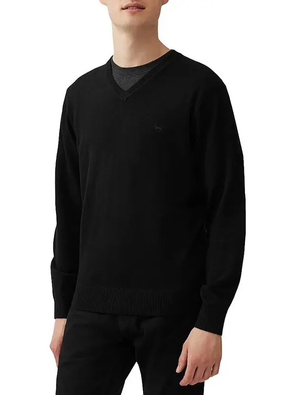 Rodd & Gunn Phoenix V-neck Sweater - Noir
