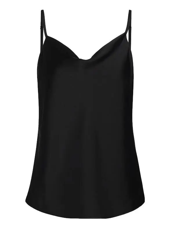 Elie Tahari Katrina Satin Camisole - Noir