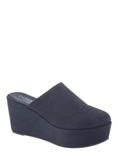 Cordani Jules Platform Mule - Marine Suede