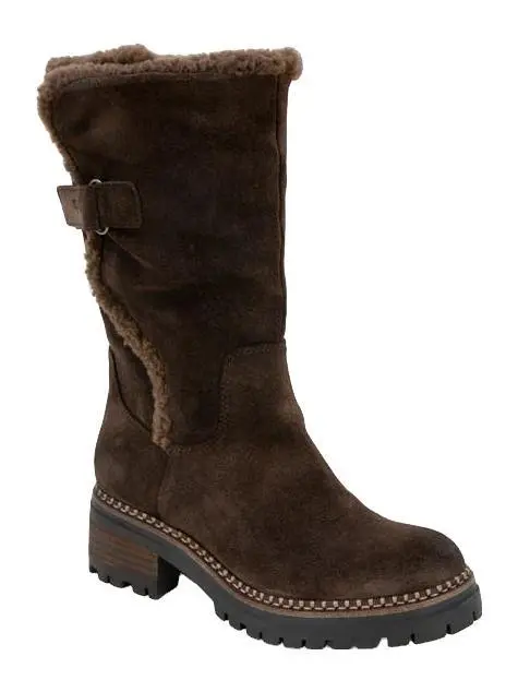 Gentle Souls By Kenneth Cole Bradford Boots - Chocolate Suede
