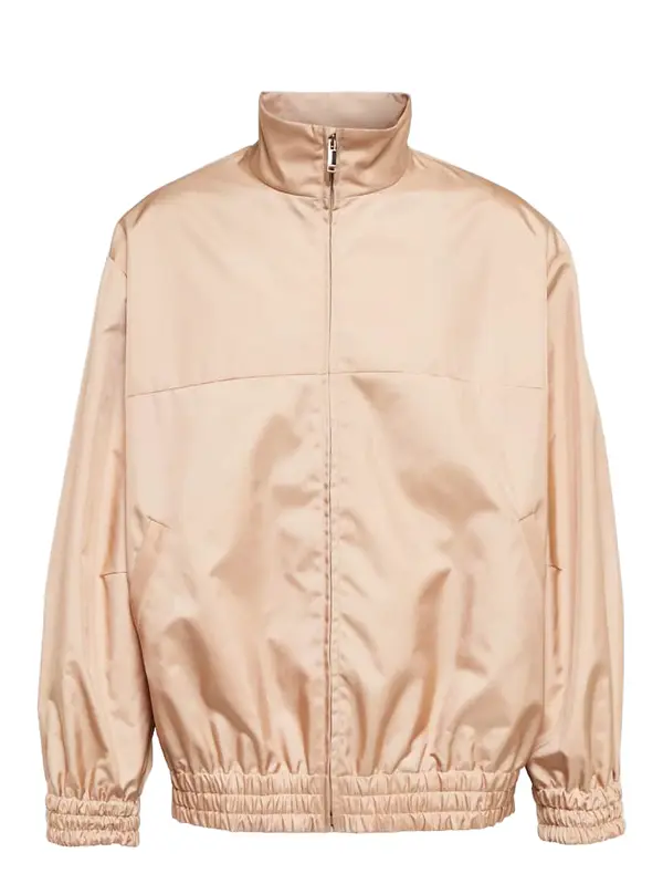 Valentino Garavani Oversized Satin Jacket - Beige