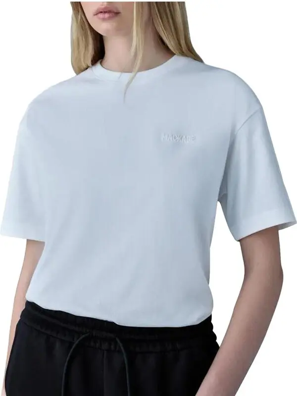 Mackage Apos;s Relaxed Interlock T-shirt - White