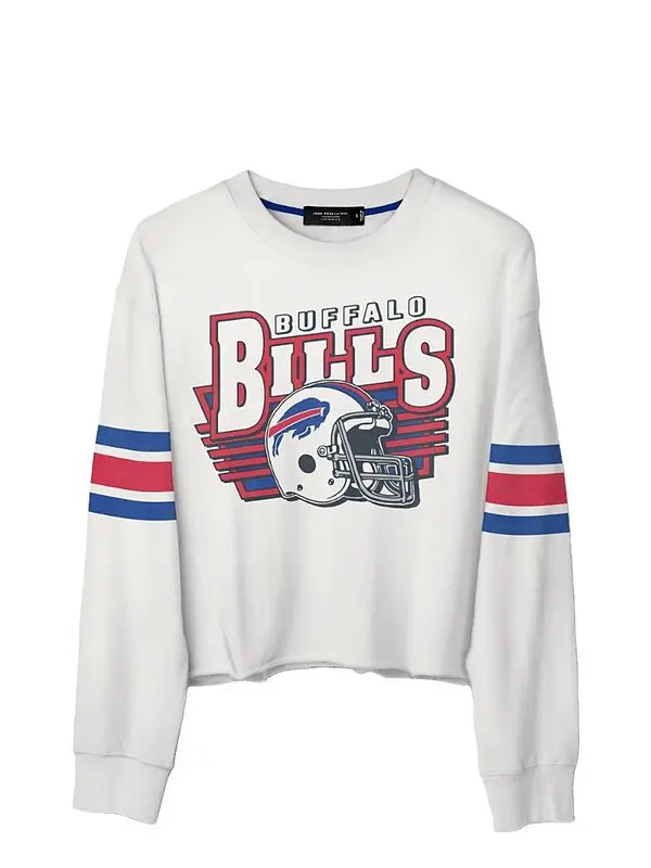 Junk Food Clothing Nfl Kickoff Crop Fleece - Buffalo Bills