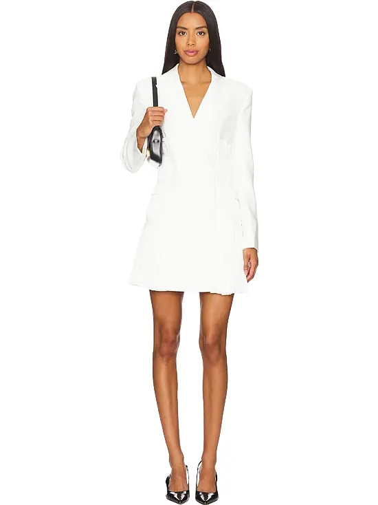 Simkhai Smith Blazer Mini Dress - Ivory