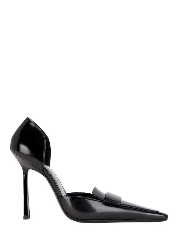 Saint Laurent Stone Pump - Nero