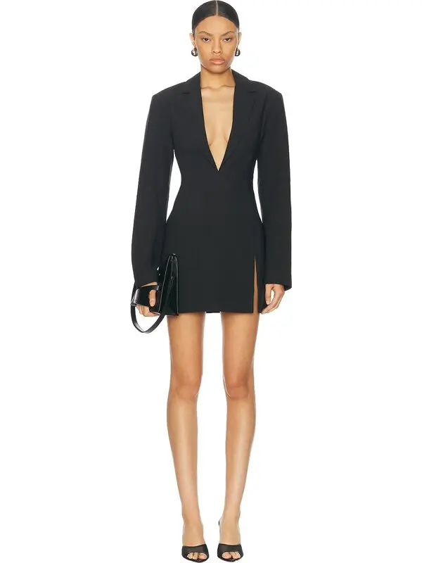 PRISCAVERA Mini Jacket Dress - Carbone