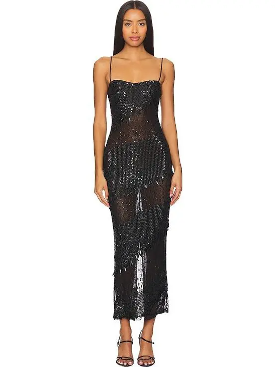 Retrofete Carmine Dress - Black