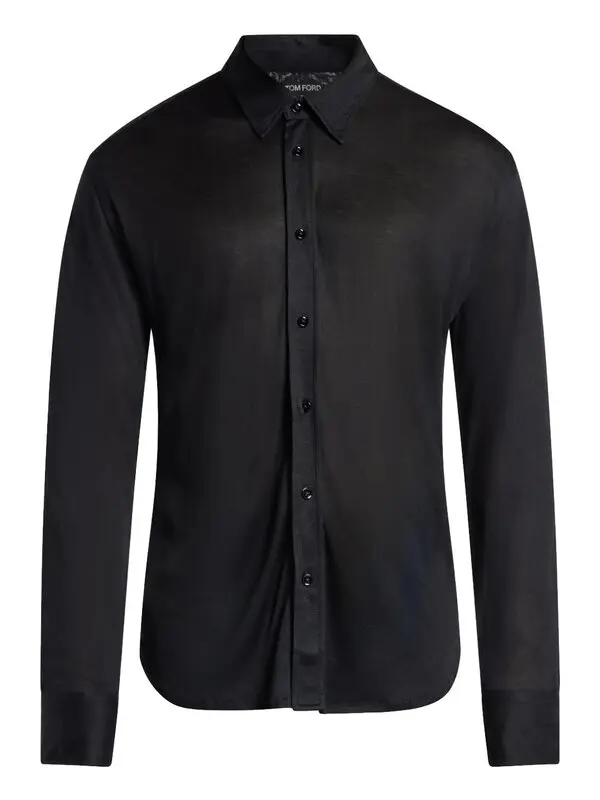 TOM FORD Silk Shirt - Black