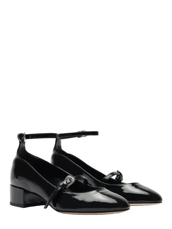 SCAROSSO 35mm June Pumps - Black