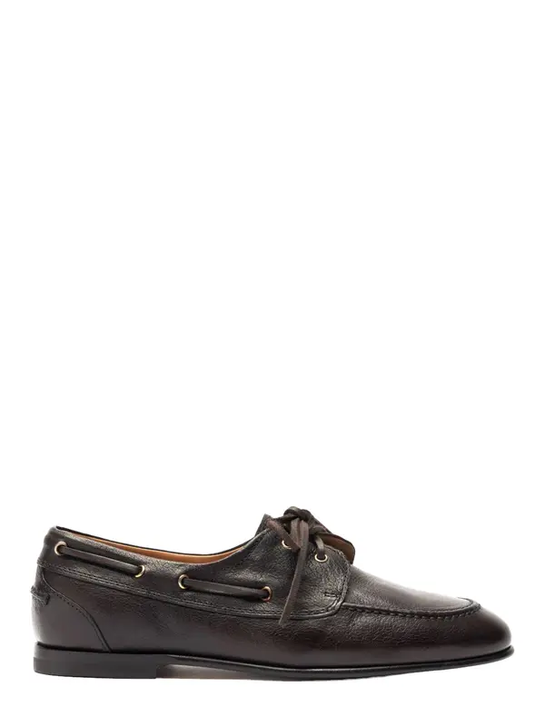 SCAROSSO Ginevro Loafers - Brown