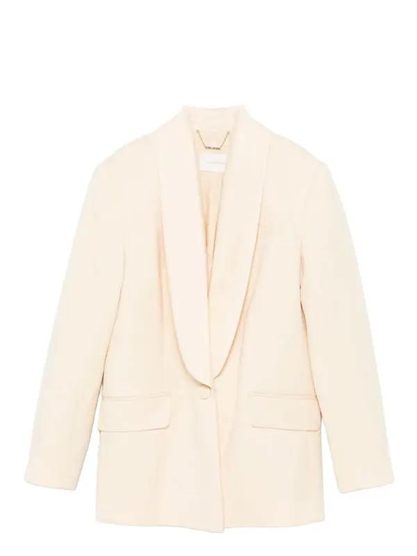 Zimmermann Illustration Blazer - Yellow