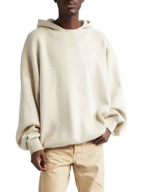 Fear Of God Virgin Wool Hoodie - Curry