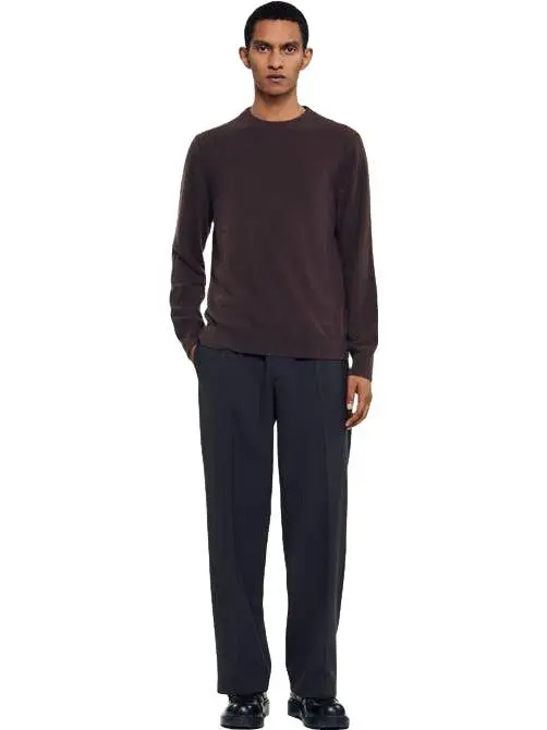 Sandro Cashmere Sweater - Caramel