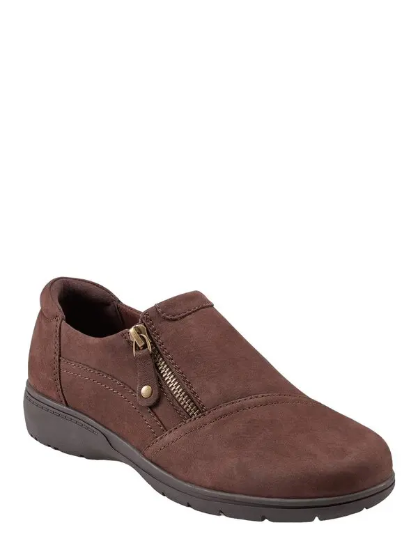 Rockport Hallie Zip Sneakers - Dark Brown