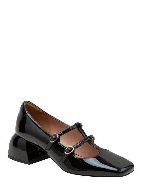 Linea Paolo Maurice Mary Jane Pump - Black