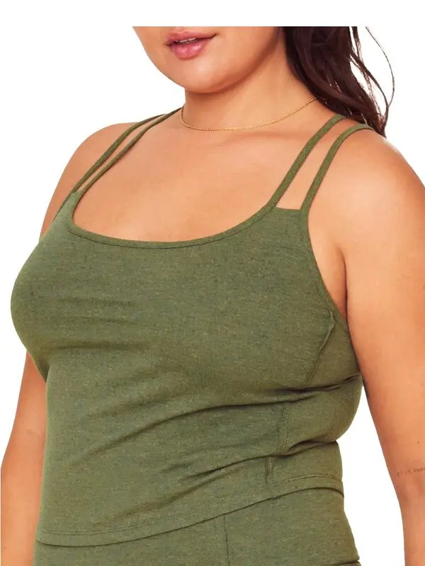 ADORE ME Jovie Cotton Lounge Tank - Green
