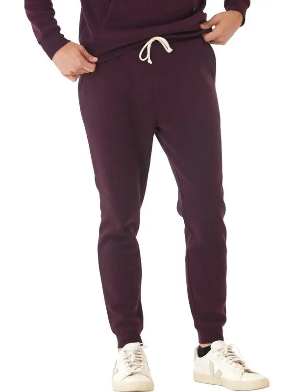 THREADS 4 THOUGHT Core Triblend Fleece Joggers - Ultra Maroon