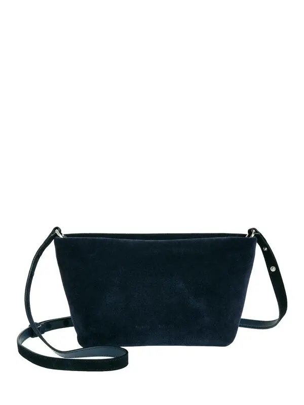 Proenza Schouler Bond Suede Shoulder Bag - Deep Navy