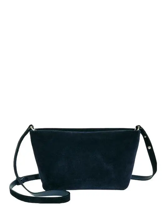 Proenza Schouler Bond Suede Shoulder Bag - Deep Navy