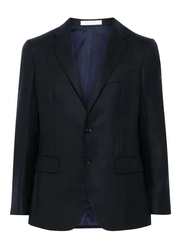 Boglioli Virgin Wool Blazer - Blue