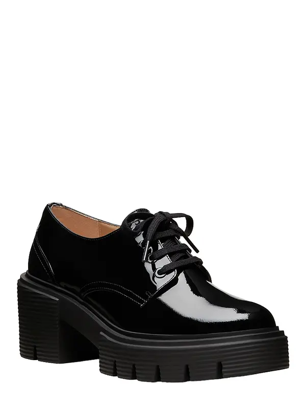 STUART WEITZMAN Soho Derby Flats - Black