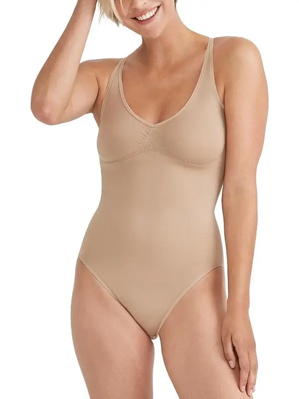 Yummie Convertible Bodysuit - Almond