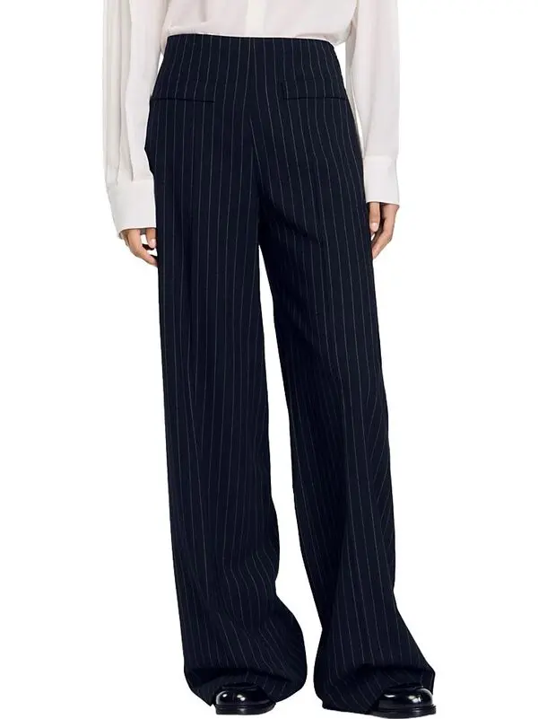 Sandro Levallois Pants - Black