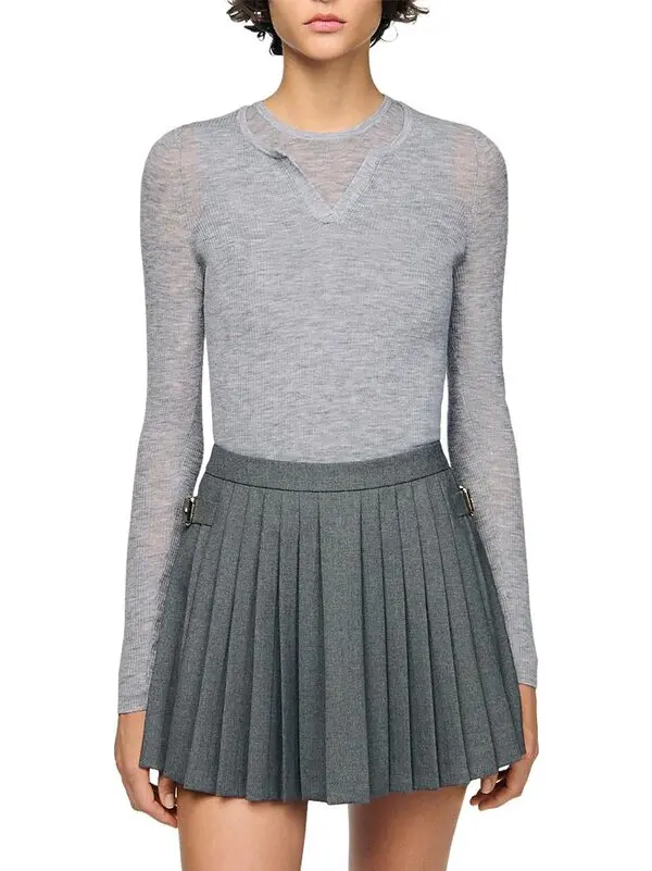 Sandro Yago Sweater - Grey