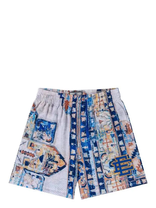 ERIC EMANUEL Ee Basic Rug Print Short - White/blue
