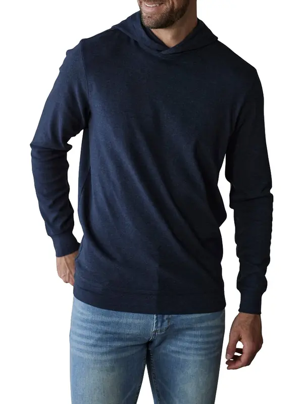THE NORMAL BRAND Puremeso Essential Hoodie - Navy
