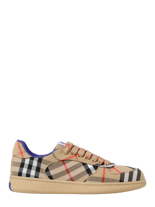 Burberry Lace-up Sneakers - Sand