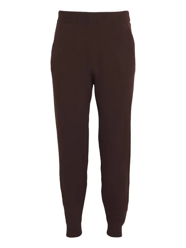 Harrods Cashmere Sweatpants - Brown
