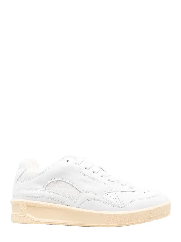 JIL SANDER Basket Low-top Sneakers - White
