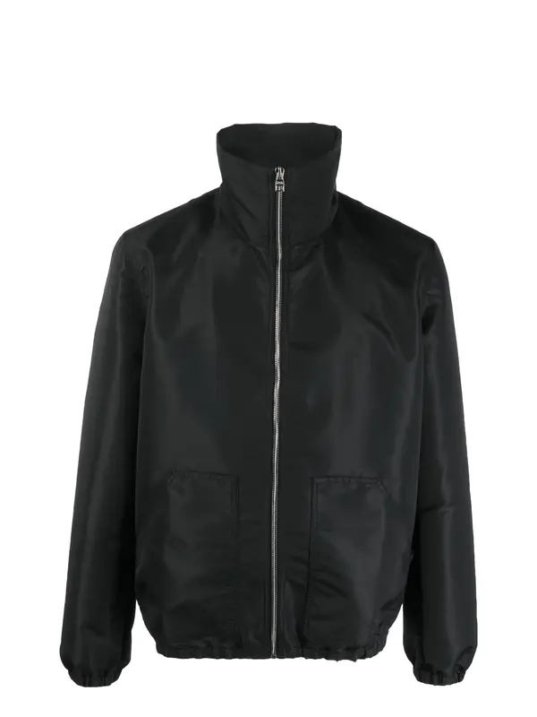 Alexander McQueen Logo Bomber Jacket - Black