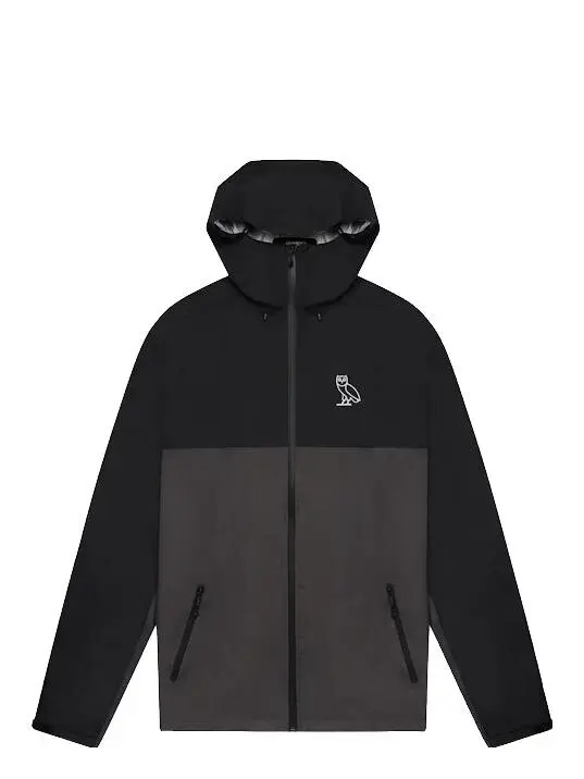 OVO Rain Shell - Black/charcoal