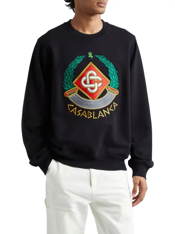 Casablanca Sweatshirt - Casa Crest