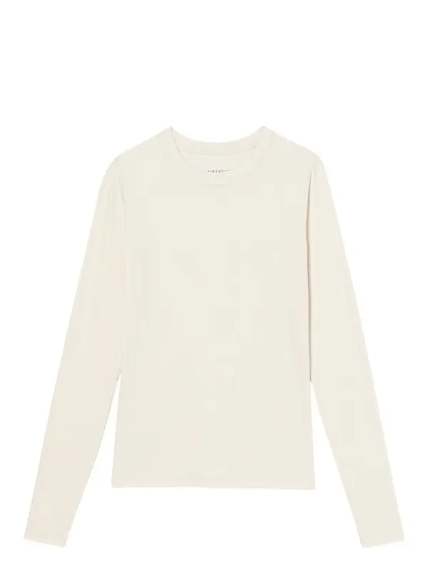 M.M.LAFLEUR Malley Fitted Tee - Ivory