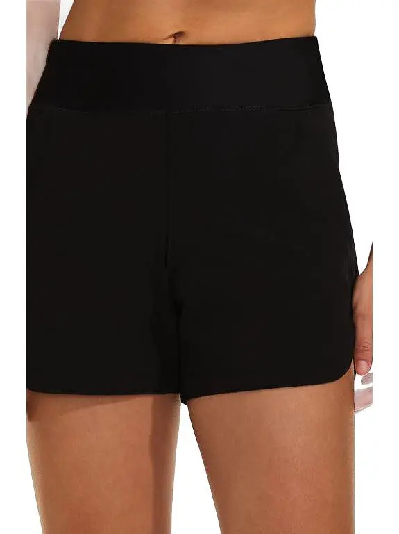 LANDS' END 5" Board Shorts - Black