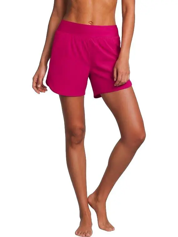 LANDS' END 5" Board Shorts - Riviera Rose
