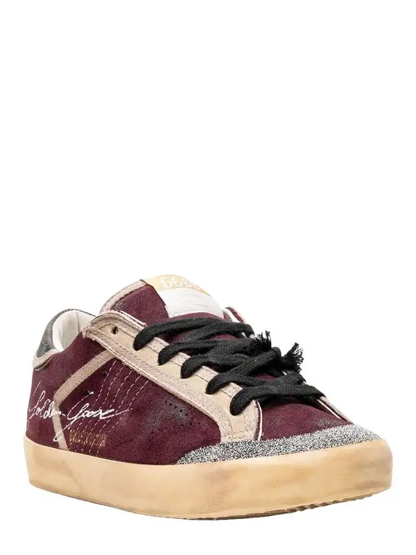 GOLDEN GOOSE Super-star Penstar Sneakers - Red