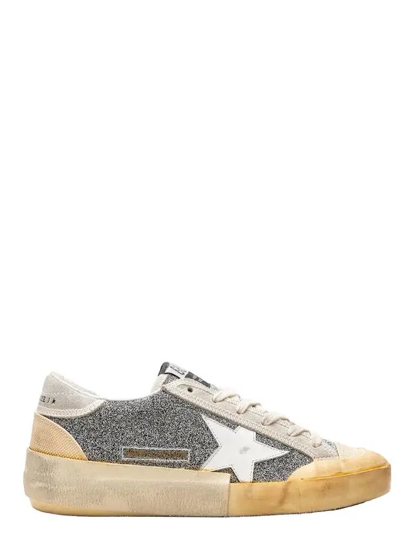 GOLDEN GOOSE Super-star Sneakers - Silver