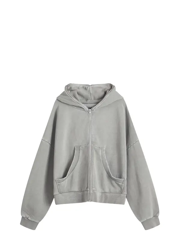 ENTIRE STUDIOS Eternal Full-zip Hoodie - Rhino