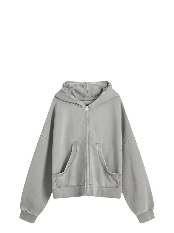ENTIRE STUDIOS Eternal Full-zip Hoodie - Rhino