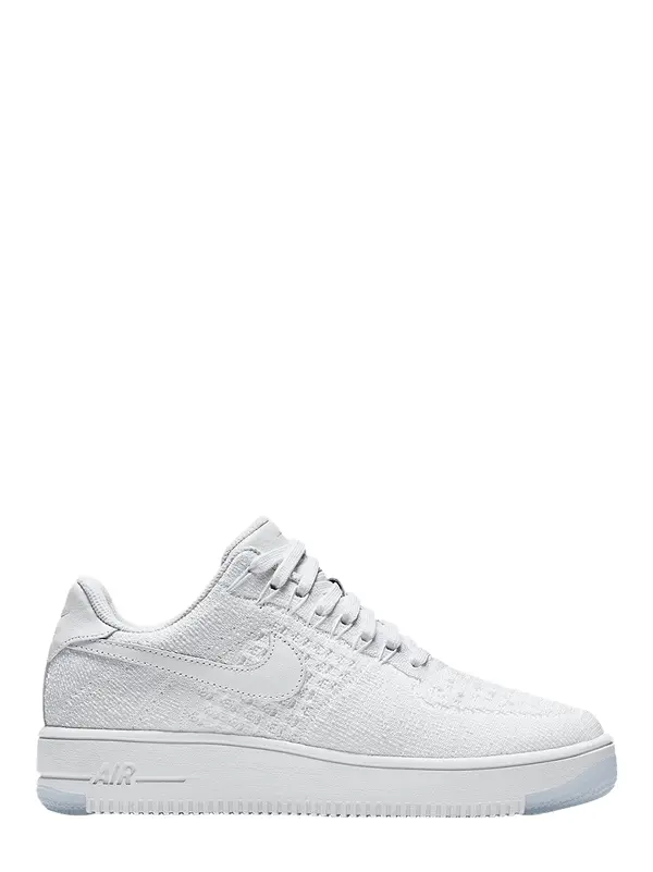 Nike Force 1 Flyknit Low Sneakers - White