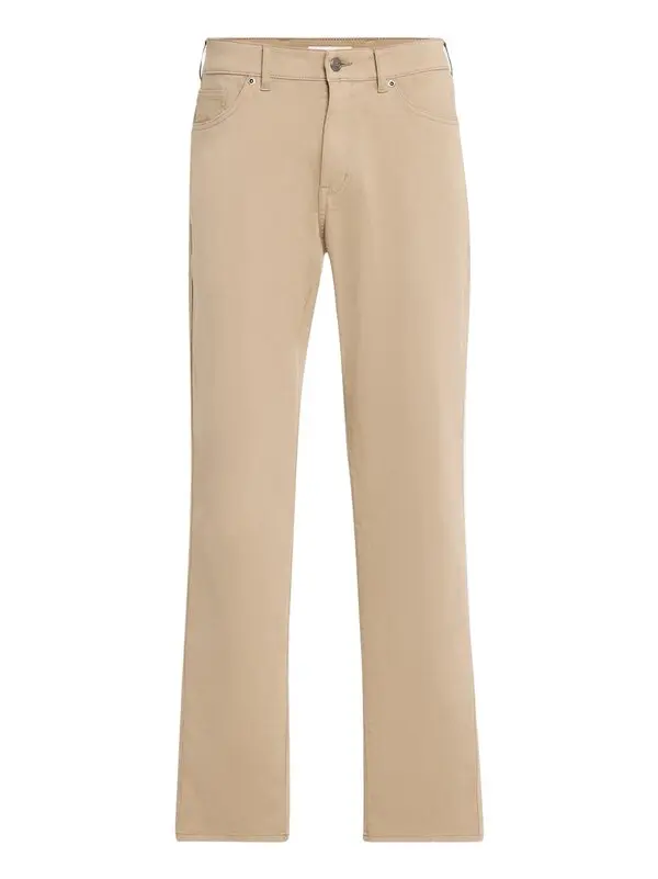 Peter Millar Signature Sateen Five-pocket Pants - Grain