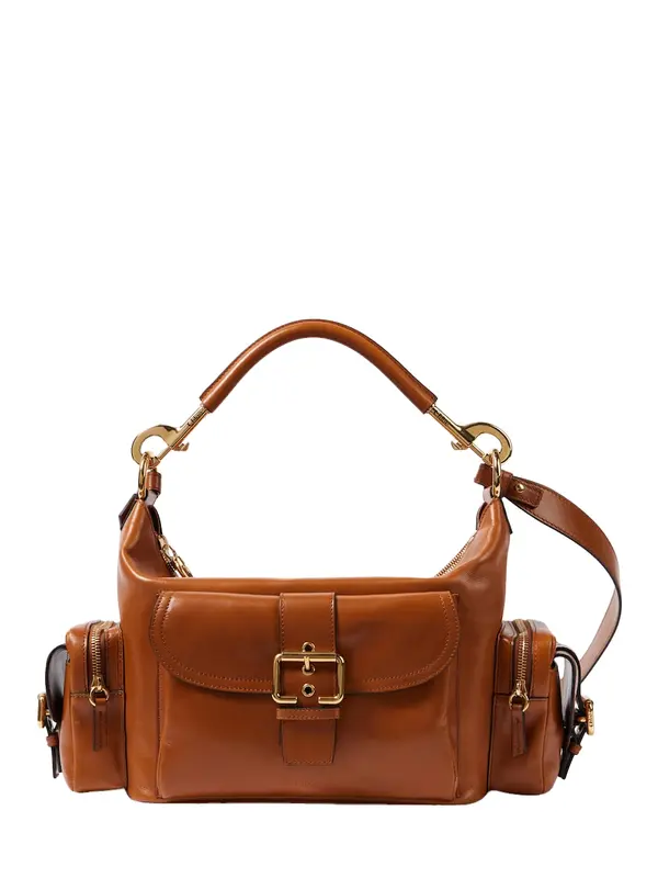 Chloé Medium Leather Camera Bag - Brown