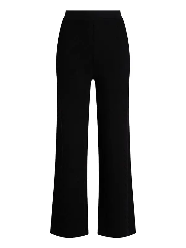 Missoni Wool-blend Flared Pants - Black
