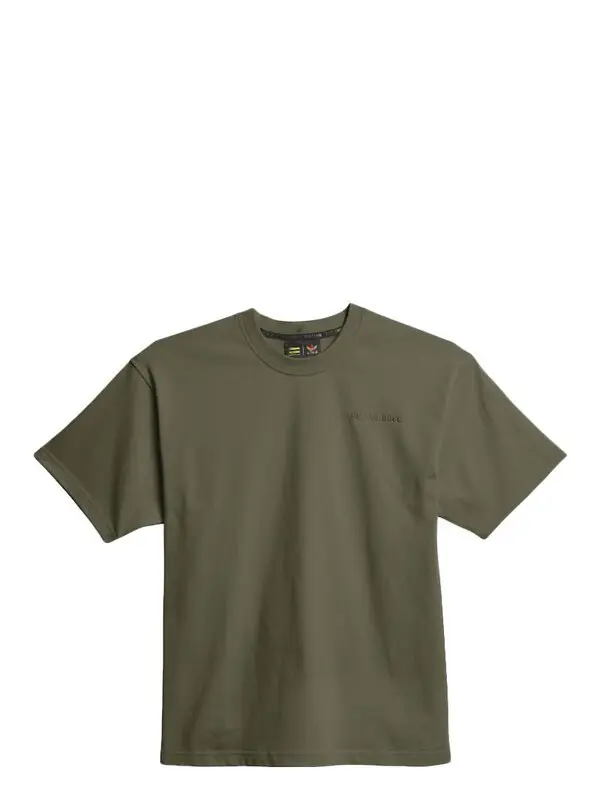 Adidas Pharrell Williams Basics Tee - Olive Cargo