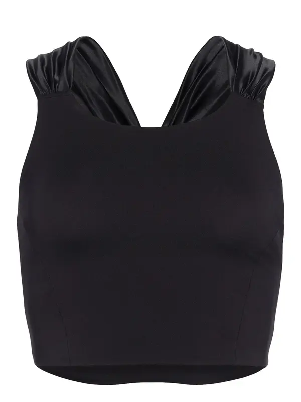 ERES Ada Crop Top - Black